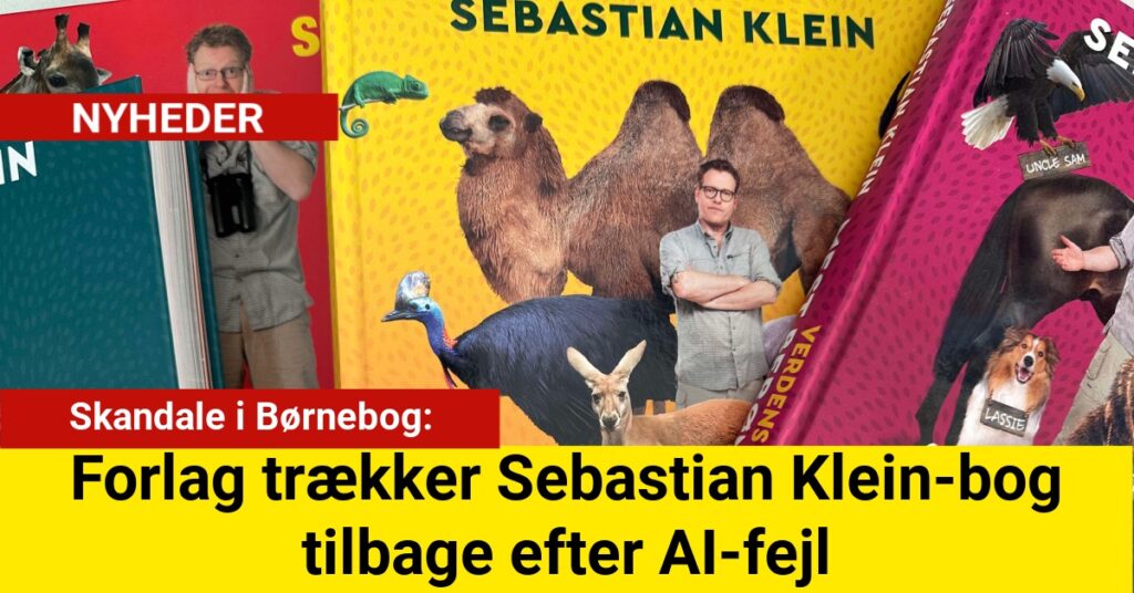 Skandale i Børnebog: Forlag trækker Sebastian Klein-bog tilbage efter ...